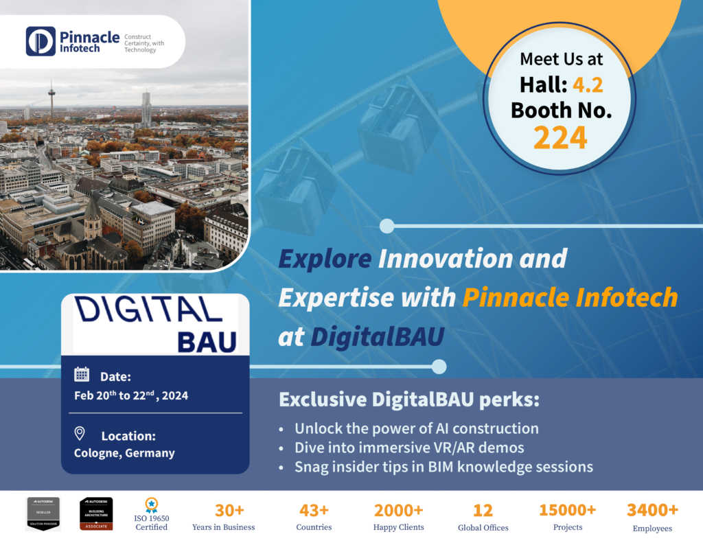 Pinnacle Infotech at digitalBAU 2024! | Pinnacle Infotech